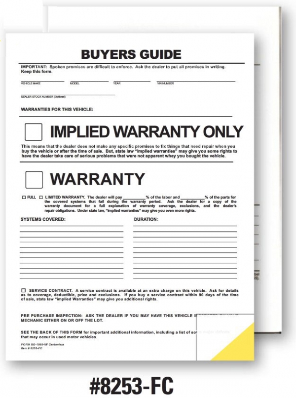 2-Part Buyers Guide - Implied Warranty - No Tape/Adhesive (file copy ...