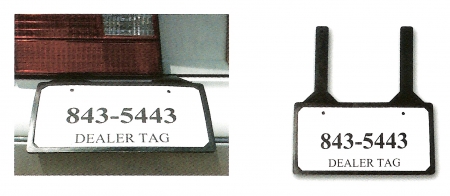 Demo License Plate Holders - DEM-O Jiffy Plate , DealerStockRoom shop ...
