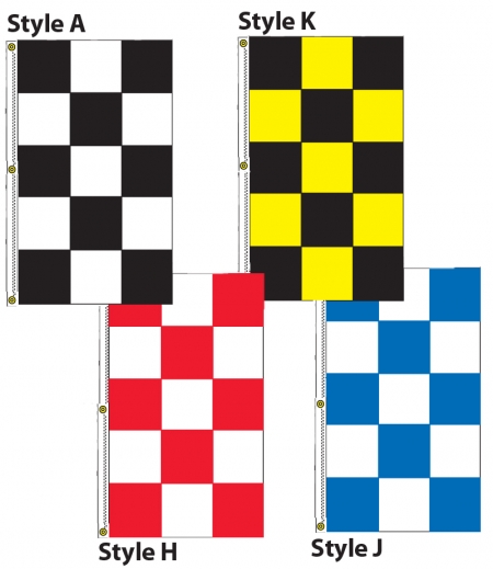 Checker Drape Flags 3ft x 5 ft (Vertical) , DealerStockRoom shop ...