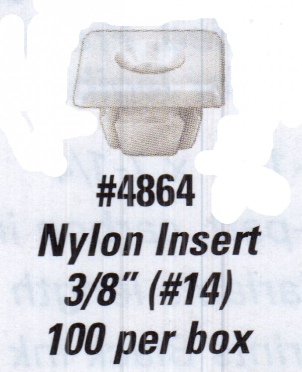 Nylon Inserts - 3/8" (#14) , DealerStockRoom shop | Dealer Stock Room